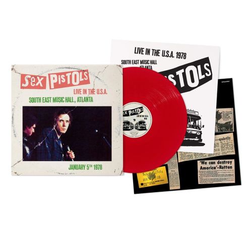 Sex Pistols Live In The Usa 1978 Atlanta Released 28th